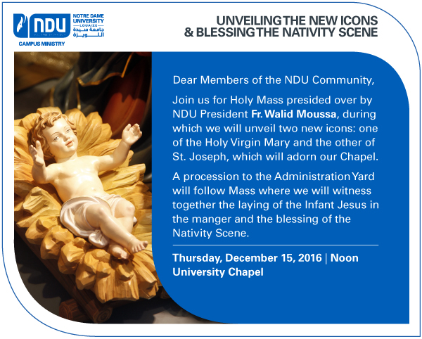 News & Events | Events | Upcoming Events | UNVEILING THE NEW ICONS & BLESSING THE NATIVITY SCENE ...