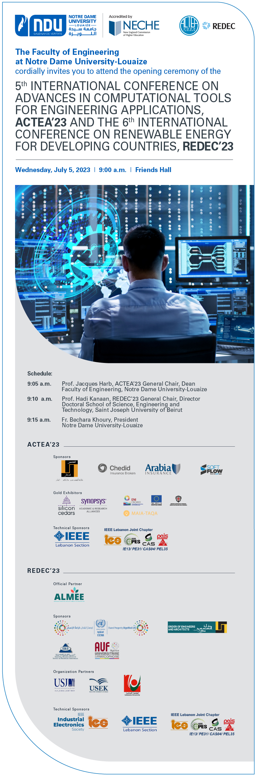 News & Events | Events | Upcoming Events | ACTEA'23 AND REDEC'23 ...