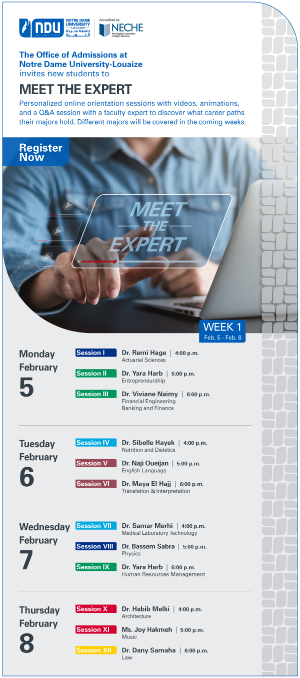 News & Events | Events | Upcoming Events | MEET THE EXPERT: DISCOVER ...